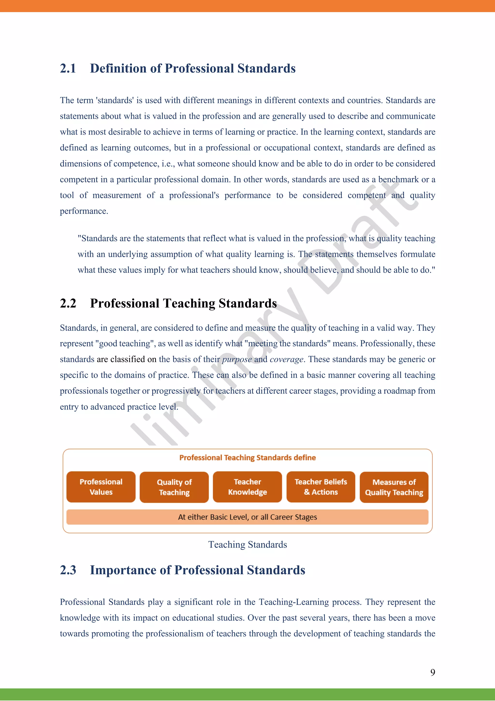 National Professional Standards for Teachers draft by ncte | PDF