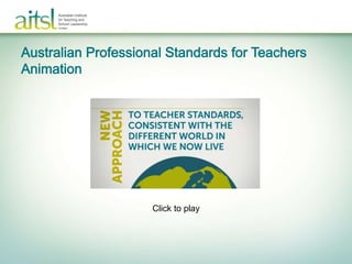 Australian Professional Standards for Teachers | PPTX