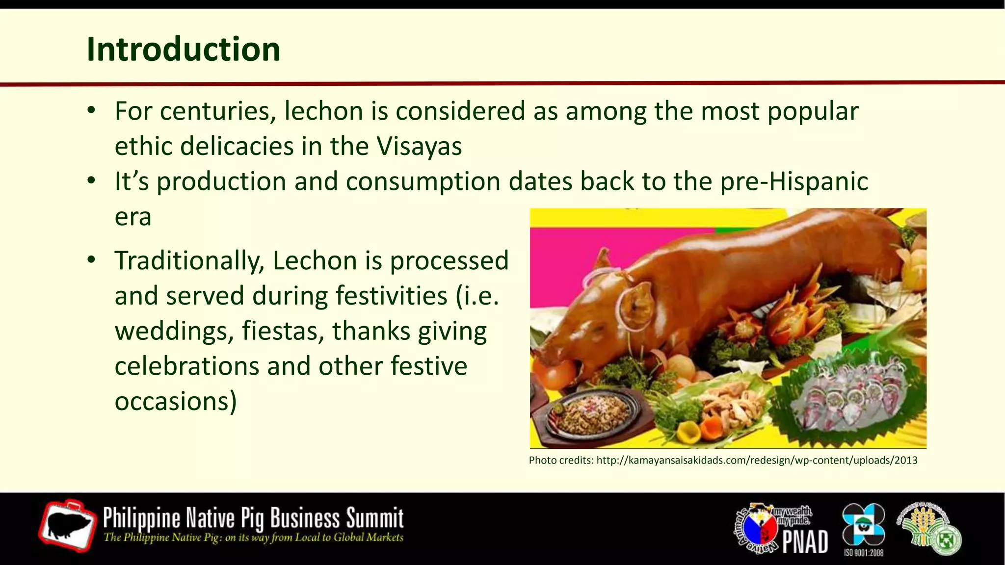 Native Pig Trading and Lechon Processing and Marketing in Cebu | PPTX