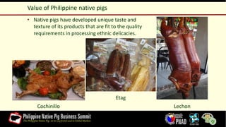 R&D initiatives on Philippine Native Pigs | PPTX