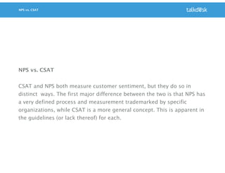 NPS vs. CSAT - A Guide to Measuring Customer Happiness | PDF