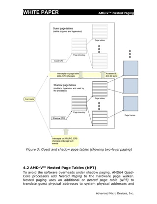 AMD-V™ Nested Paging | PDF
