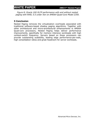 AMD-V™ Nested Paging | PDF