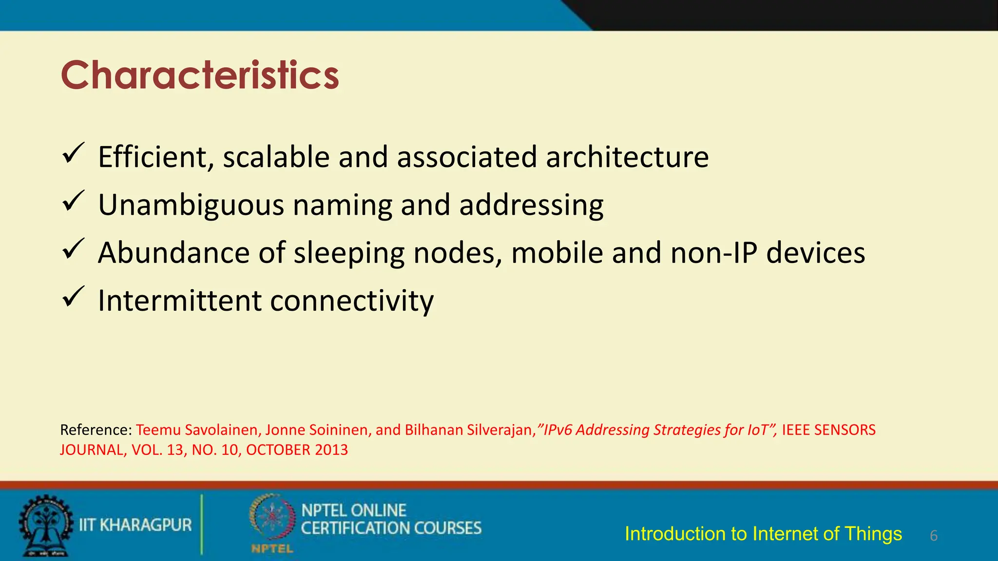 nptel 1, introduction to iot, By Prof. Sudip Misra | PDF