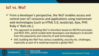 nptel 1, introduction to iot, By Prof. Sudip Misra | PDF