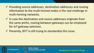 nptel 2, introduction to iot, By Prof. Sudip Misra | PDF