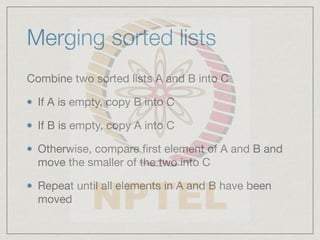 merge sort | PPT