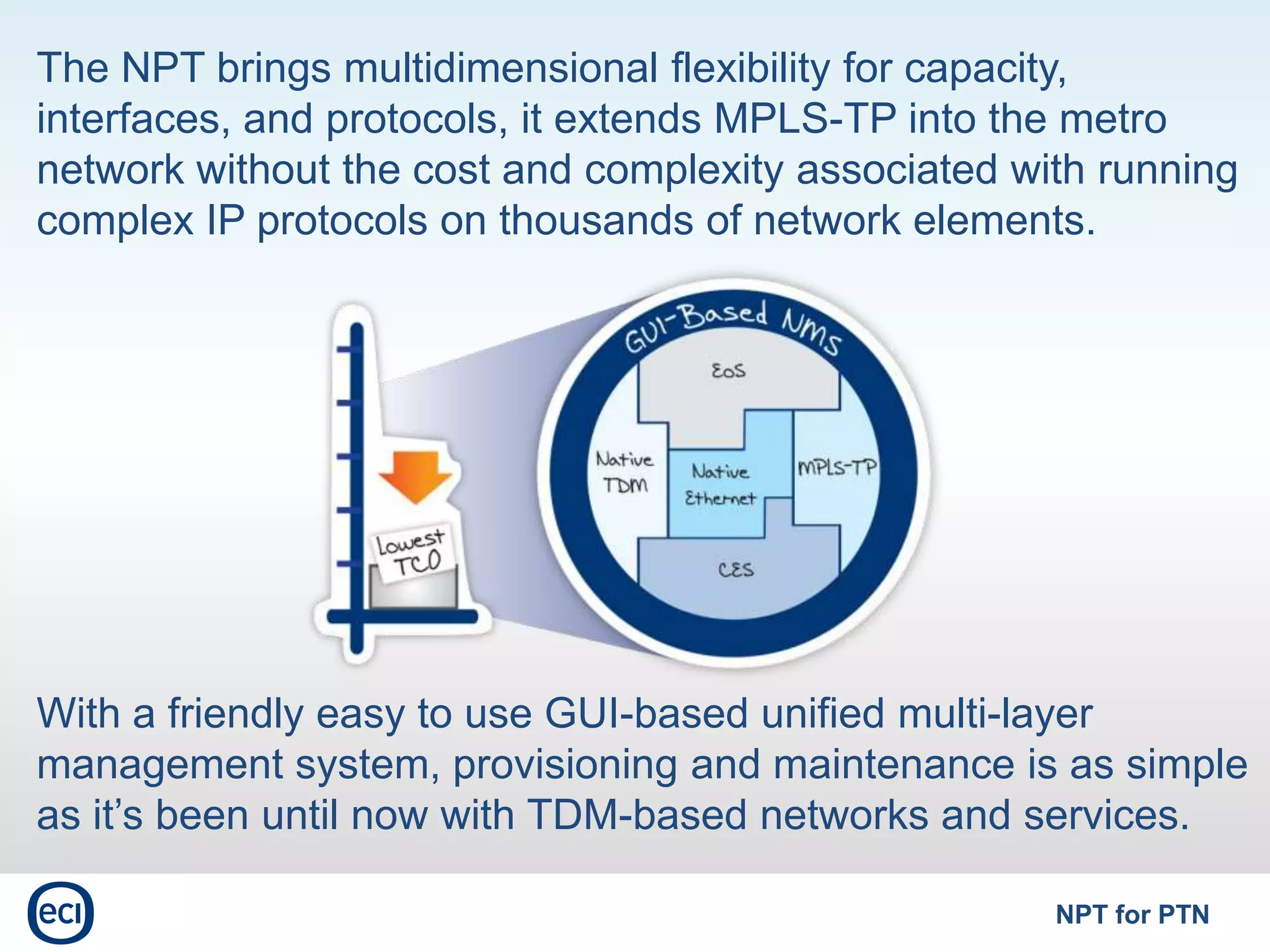 ECI Telecom: NPT for PTN | PPTX