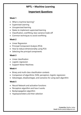 NPTEL - Machine Learning by Madhur Jatiya.pdf
