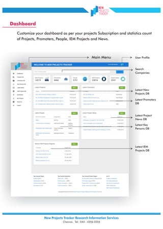 New Projects Tracker - User Manual | PDF