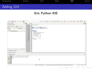 Easy GPS Tracker using Arduino and Python