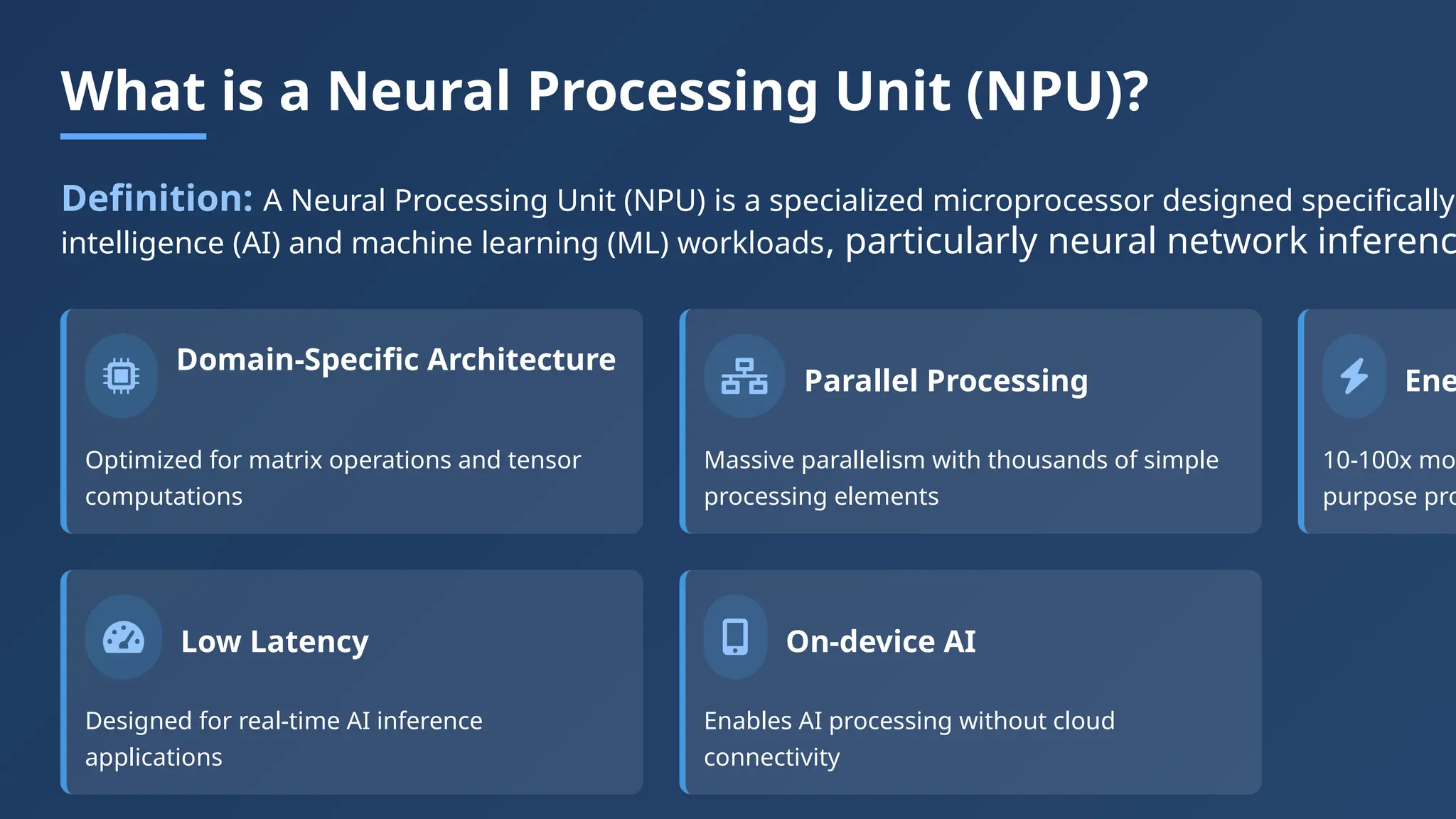 Neural Processing Unit (npu) ppt by Barkha.pptx. | PPTX