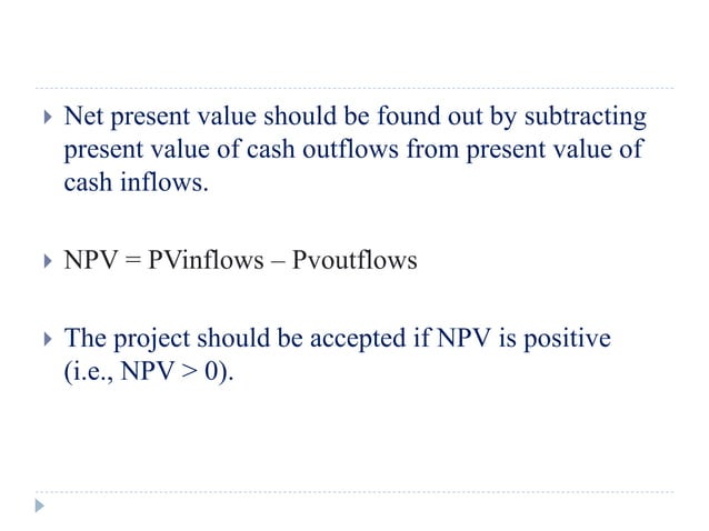 Npv | PPTX