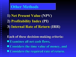 Npv Irr | PPT