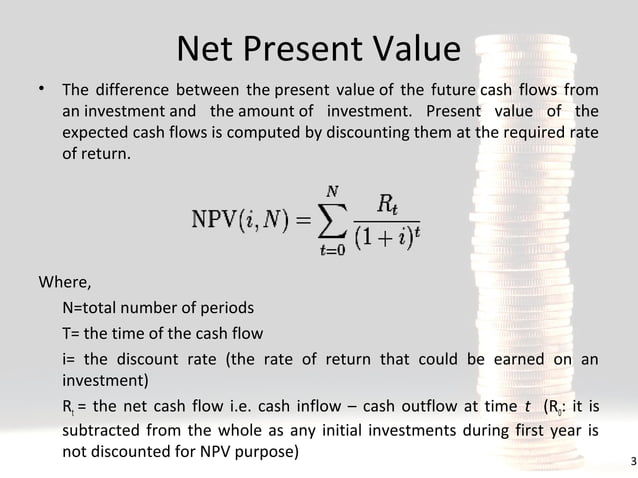 Npv and IRR, a link to Project Management | PPT | Stocks and Bonds ...