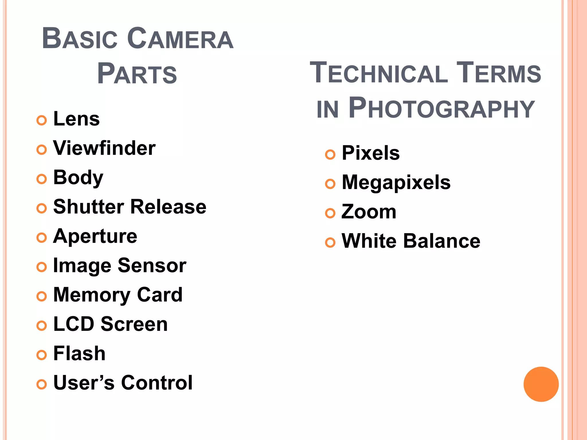 Non-Projected Visuals Presentations | PPTX