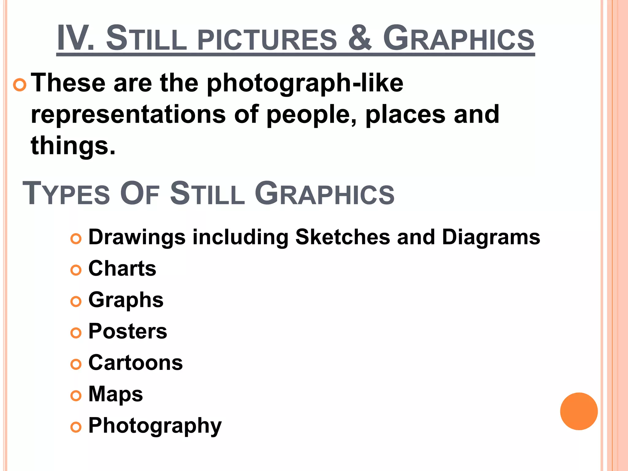 Non-Projected Visuals Presentations | PPTX