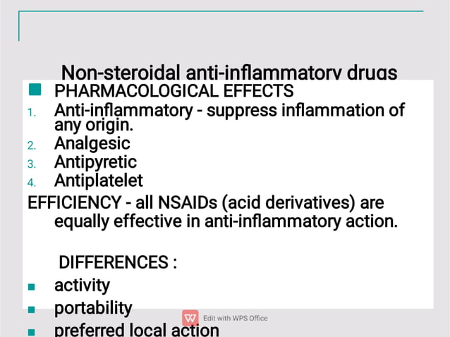 NSAIDS - NPVS LECTURE.pdf. nn j | PPT