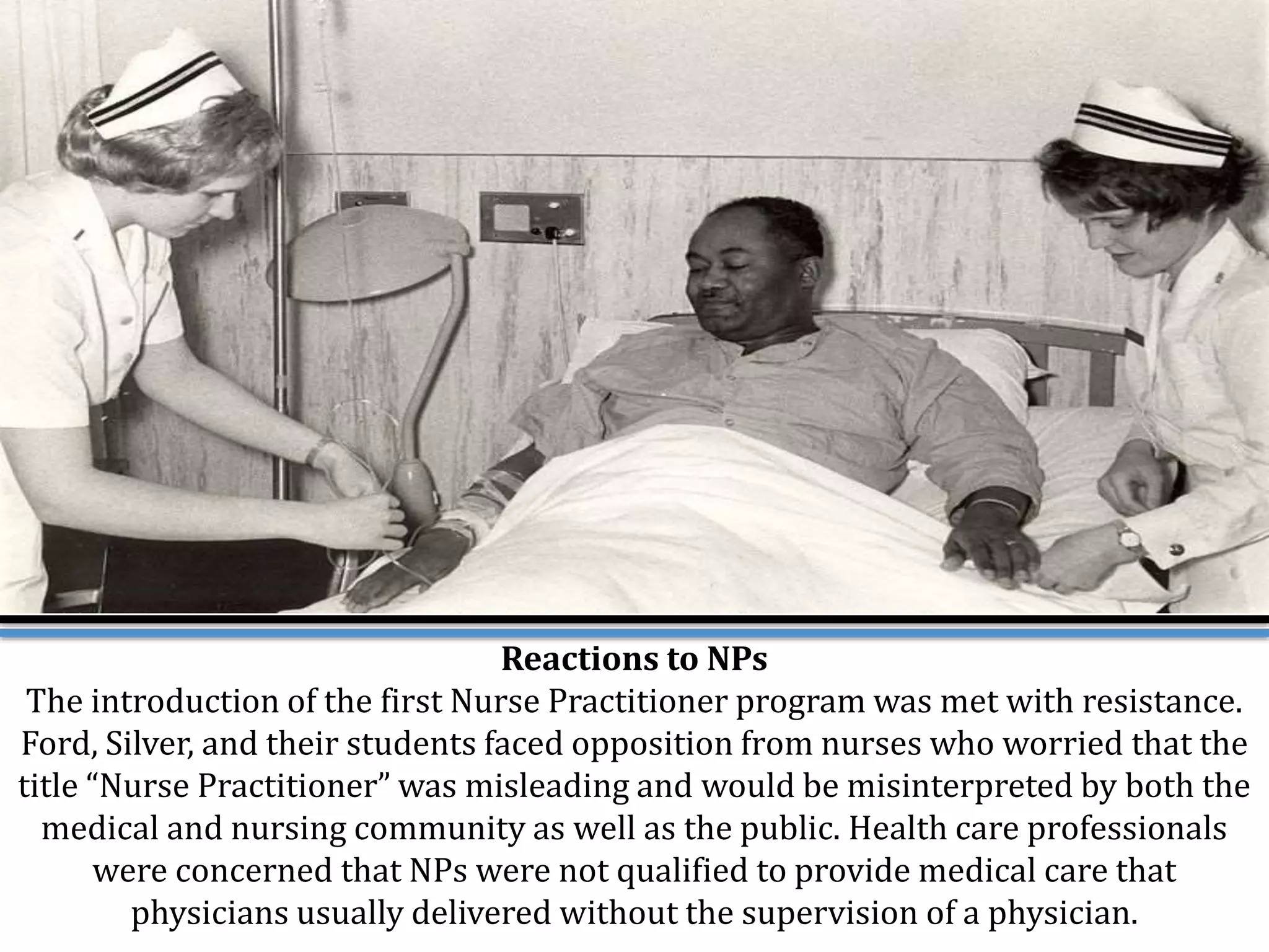 The History of Nurse Practitioners in the United States | PPTX
