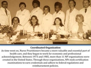 The History of Nurse Practitioners in the United States | PPTX
