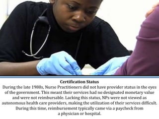 History of Nurse Practitioners - National Nurse Practitioner Week | PPTX