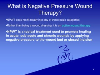 NEGATIVE PRESSURE WOUND THERAPHY METODE UNTUK PENANGANAN LUKA | PPTX
