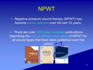 NEGATIVE PRESSURE WOUND THERAPHY METODE UNTUK PENANGANAN LUKA | PPTX