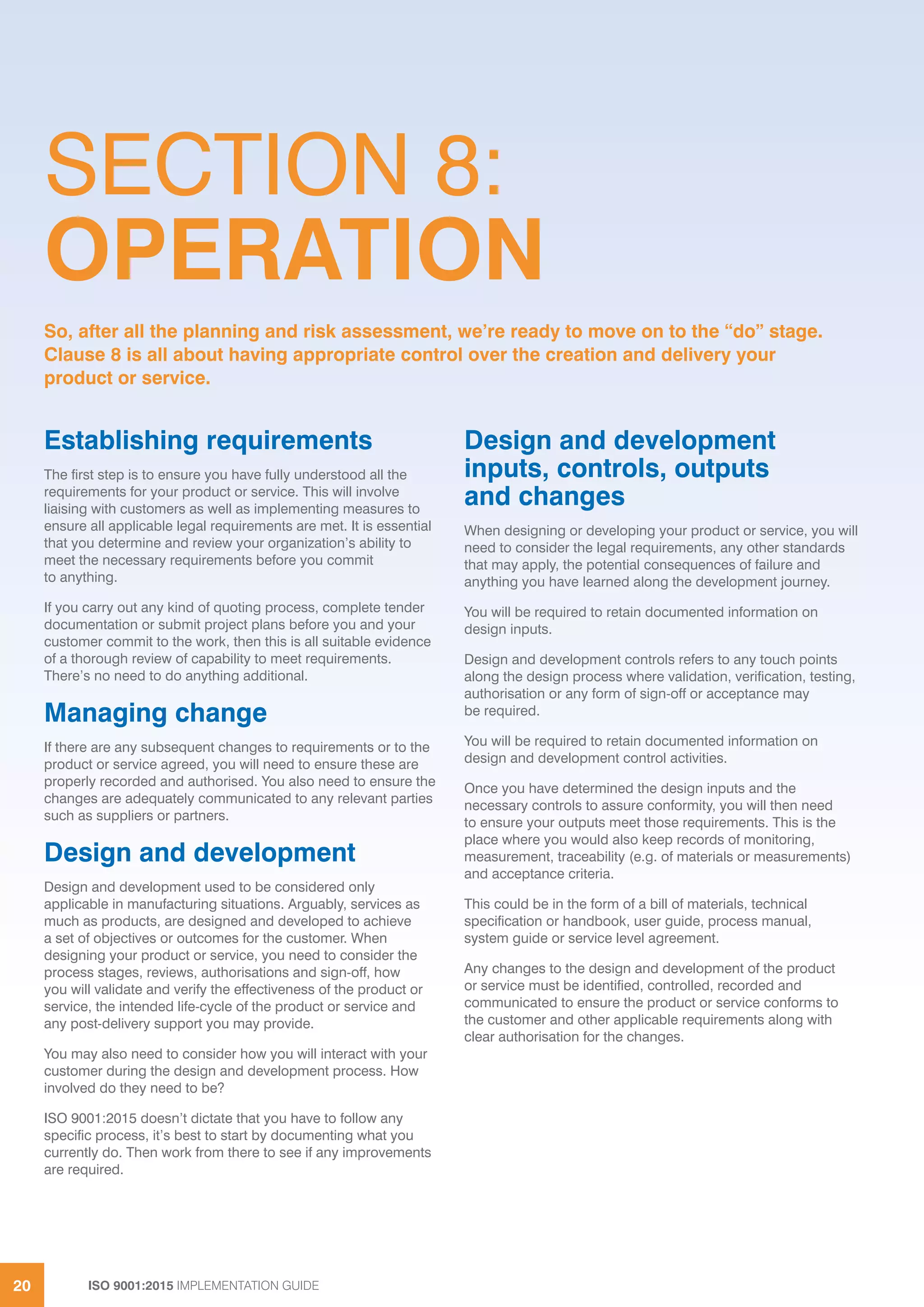 NQA - ISO 9001 Implementation Guide | PDF