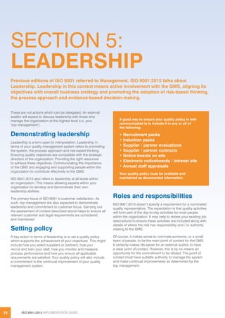 NQA - ISO 9001 Implementation Guide | PDF