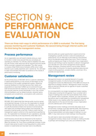 NQA - ISO 9001 Implementation Guide | PDF