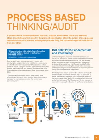 NQA - ISO 9001 Implementation Guide | PDF