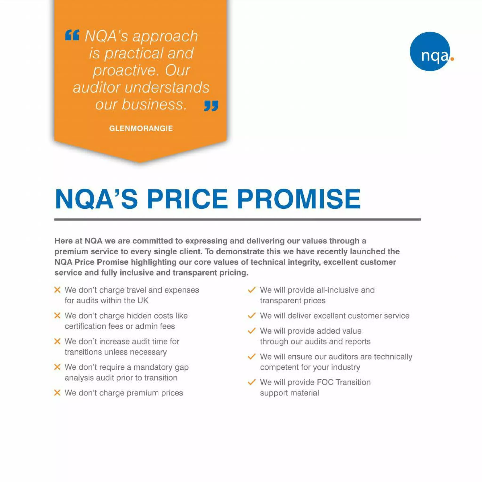 NQA Brochure 2018 | PDF