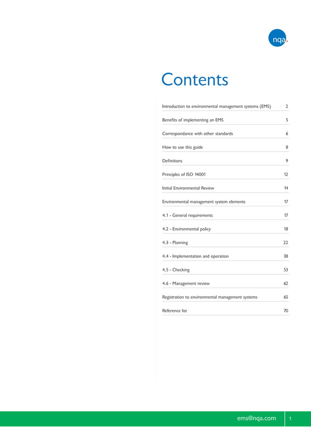 NQA EMS Handbook | PDF