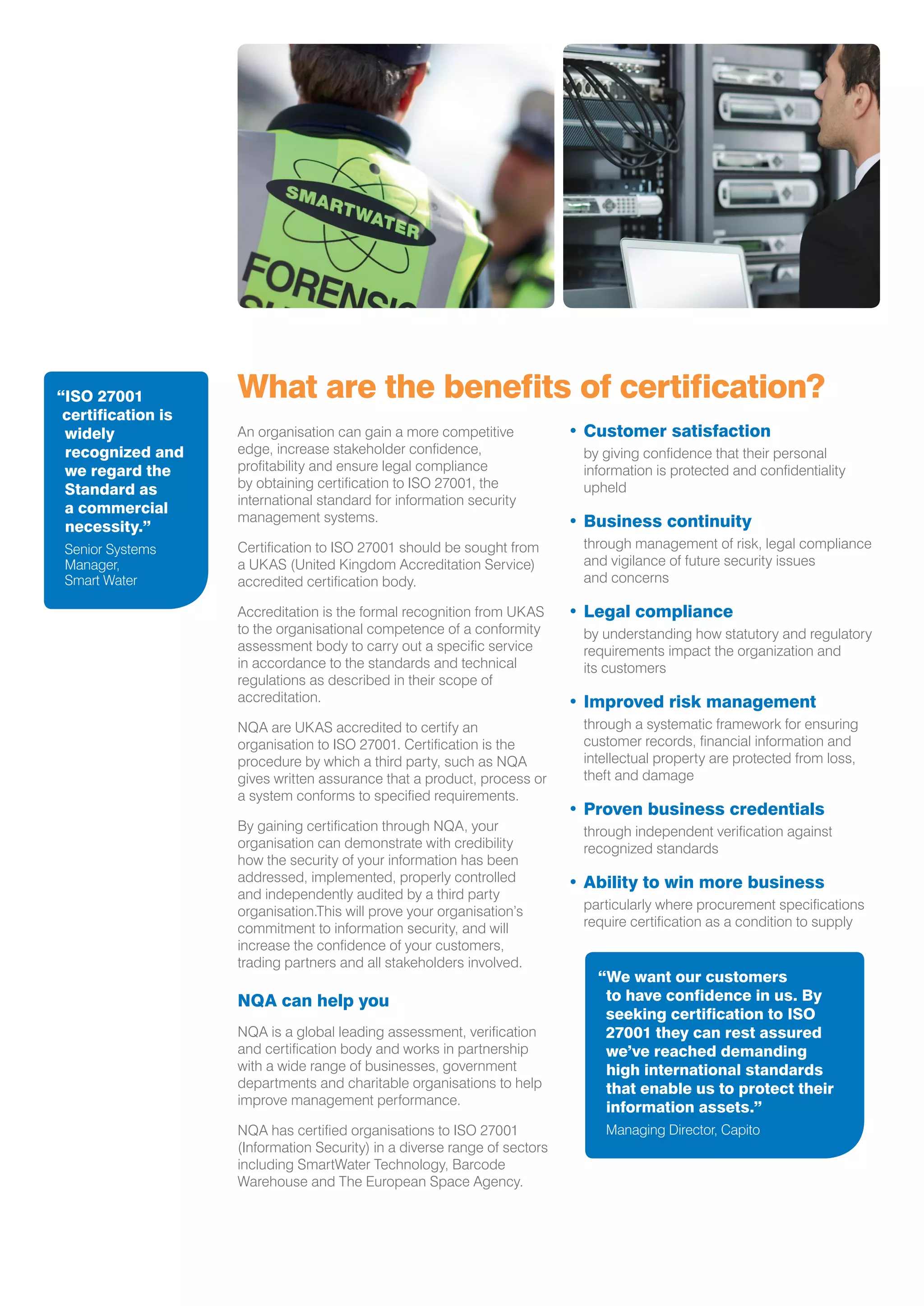 NQA - Information security best practice guide | PDF