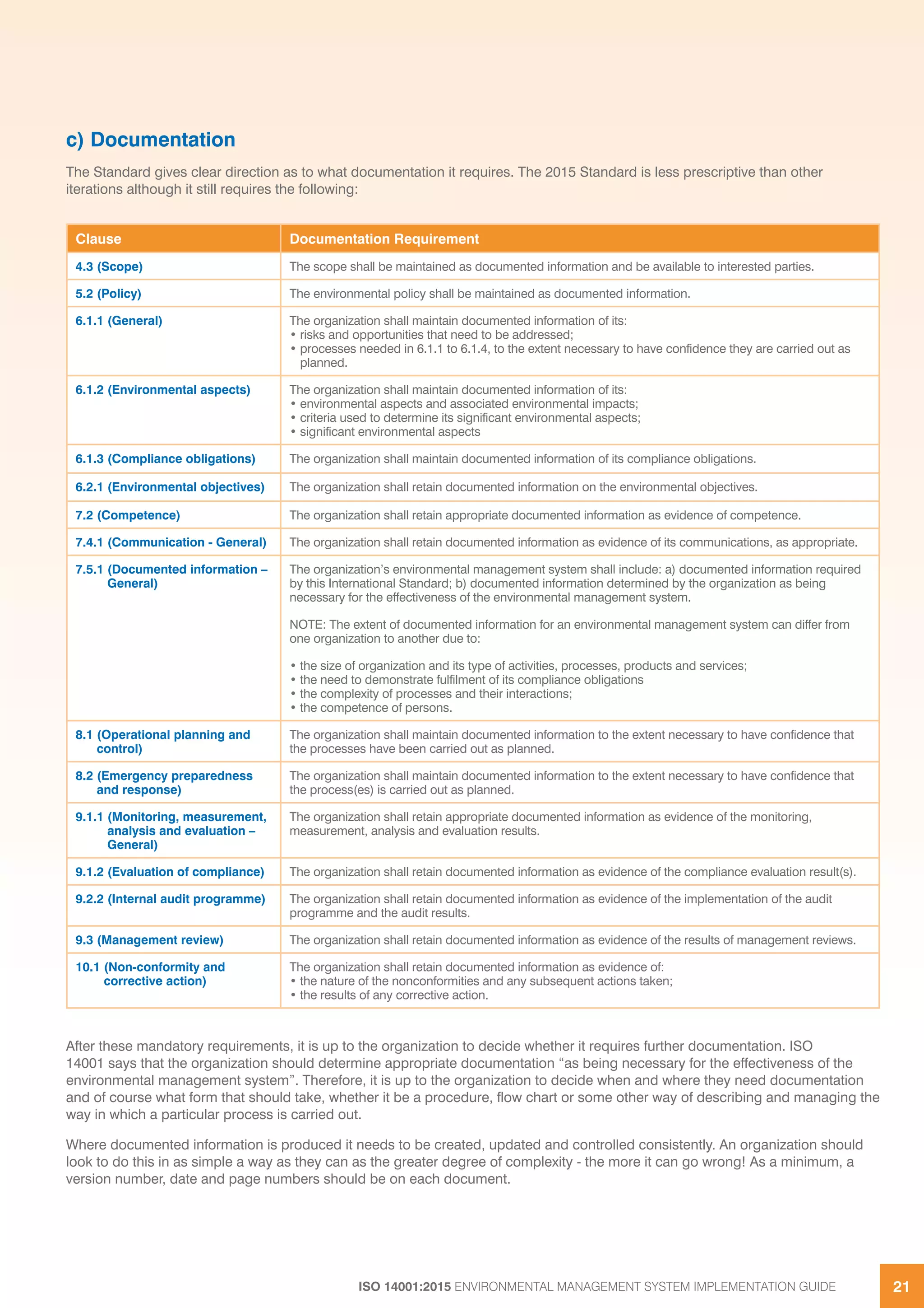 NQA ISO 14001 Implementation Guide | PDF