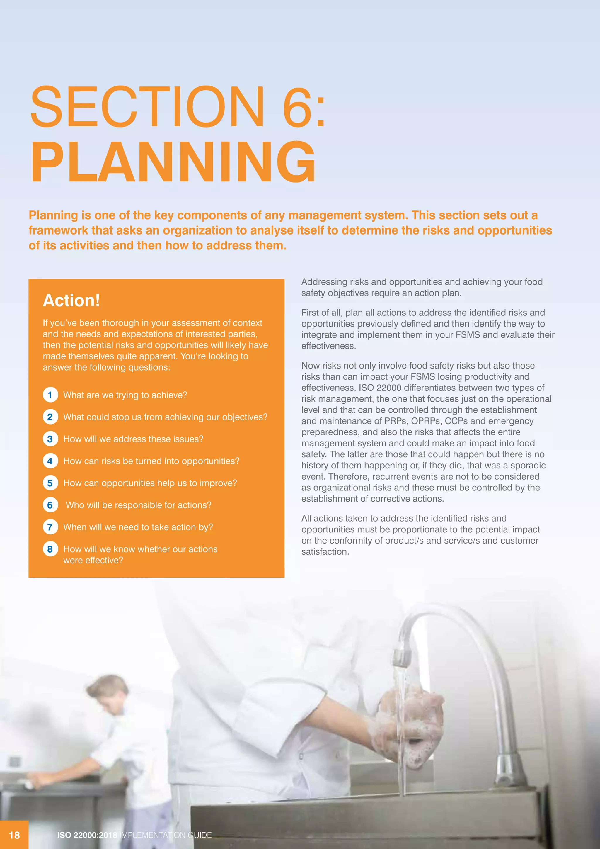 NQA ISO 22000:2018 Implementation Guide | PDF