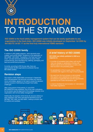 NQA ISO 22000:2018 Implementation Guide | PDF