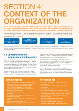 NQA ISO 22000 Implementation Guide | PDF