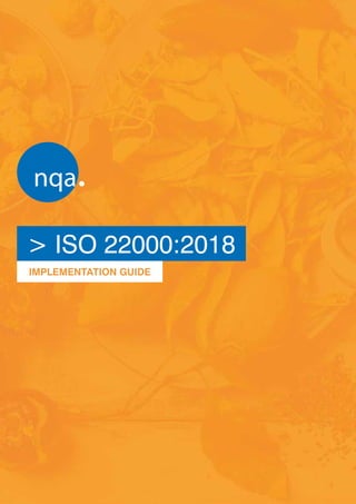 NQA ISO 22000 Implementation Guide | PDF
