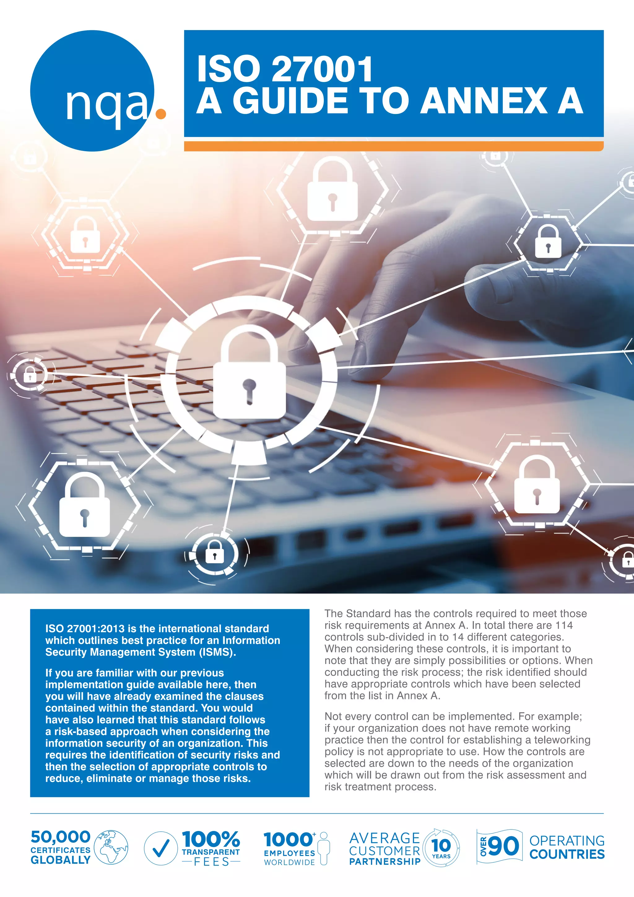 NQA ISO 27001 A Guide to Annex A | PDF