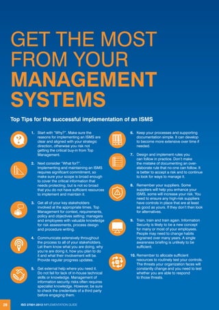 NQA ISO 27001 Implementation Guide | PDF