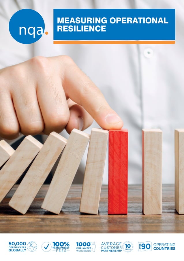 NQA Measuring Operational Resilience Guide | PDF | Business Accounting ...