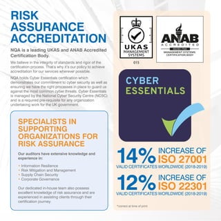 NQA Your Risk Assurance Partner | PDF