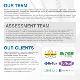 NQA Your Risk Assurance Partner | PDF