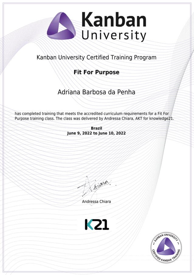 Fit For Purpose (F4P) | PDF