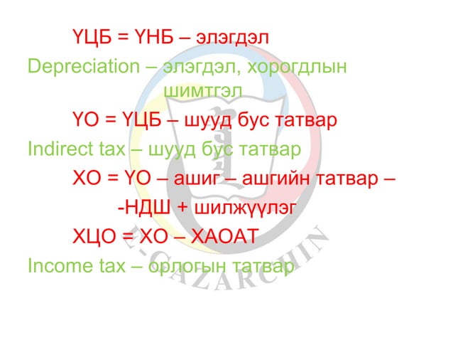 Lekts 11 makro ediin zasgiin onol | PPT