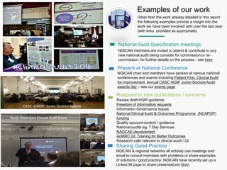 National Quality Improvement & Clinical Audit Network (NQICAN) Annual ...