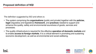 National Quality Infrastructure (NQI) and associated control mechanisms ...