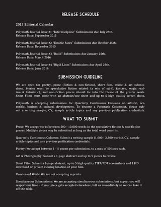 Polymath Journal Press Kit | PDF