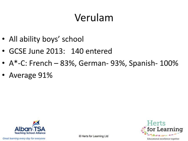 Adding value in MFL GCSE | PPTX